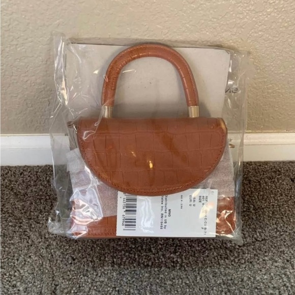 Mango | Bags | Nwt Mango Croc Embossed Mini Bag | Poshmark